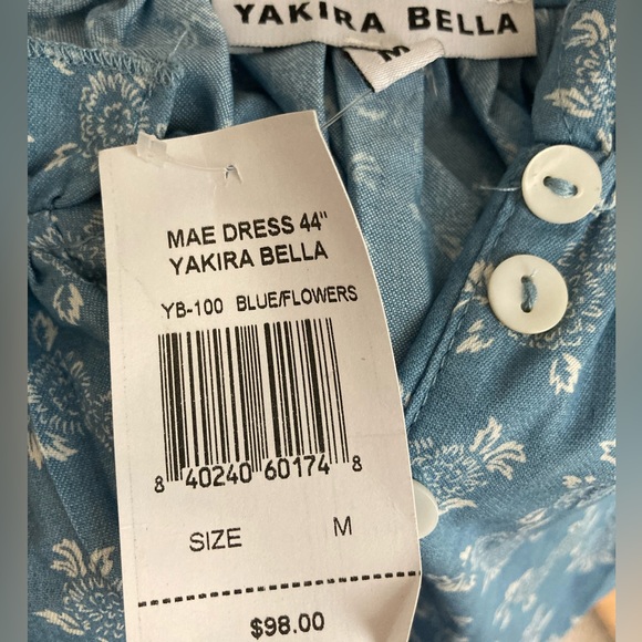 Yakira Bella | Dresses | Yakira Bella Mae Midi Dress 44 Bluewhite ...